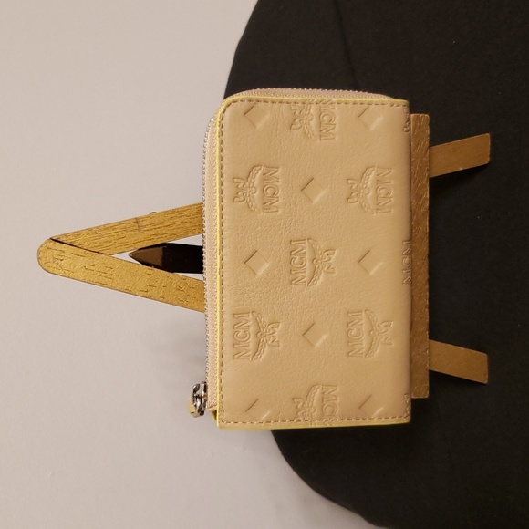 MCM | Bags | Mcm Mini Zippy Keychain Wallet | Poshmark